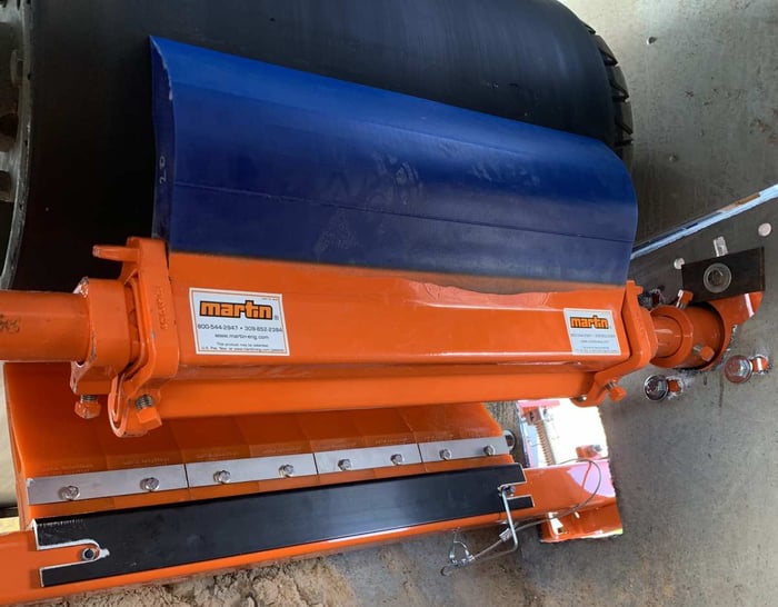 Heavy-Duty Belt Cleaners Provide Carryback Reduction on 12 Conveyors