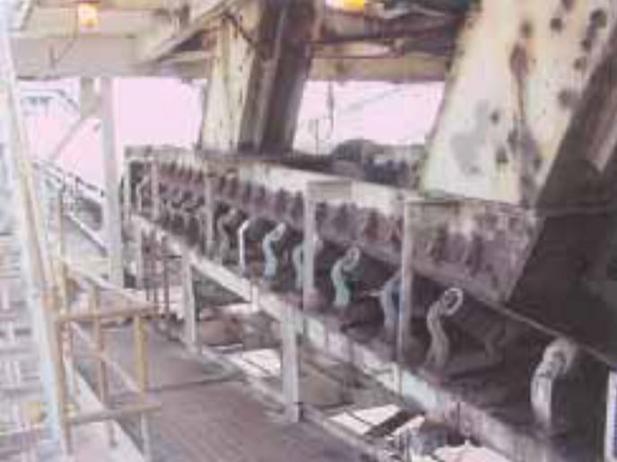 Power Plant Reconstructs Conveyor Transfer Point to Control Spillage & Dust